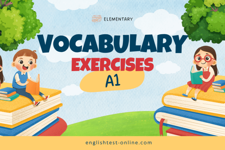 Vocabulary Lessons | A1 to B2 English Word Practice